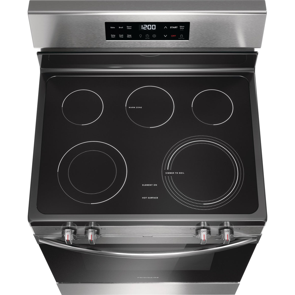 Frigidaire 30" Electric Range (FCRE306CAS) - Stainless Steel | ray-james